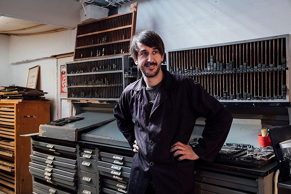 Entrevista con Guillermo Cerdá, fundador de Obsolete letterpress
